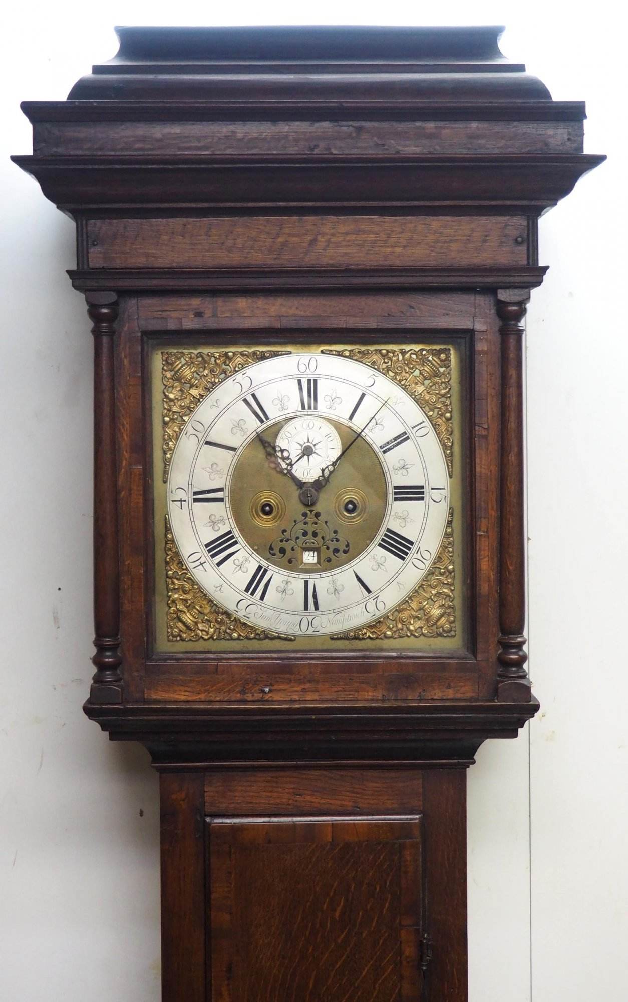 English Longcase Clock James Young of Nantwich Striking Grandfather ...